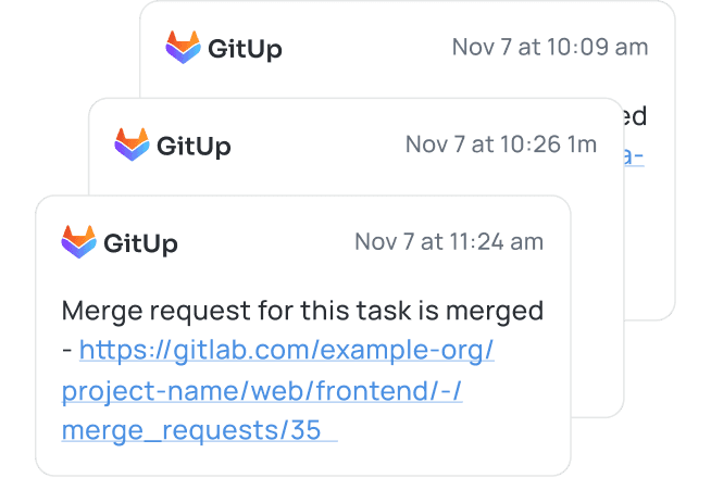 GitUp: Automate your ClickUp and GitLab workflow
